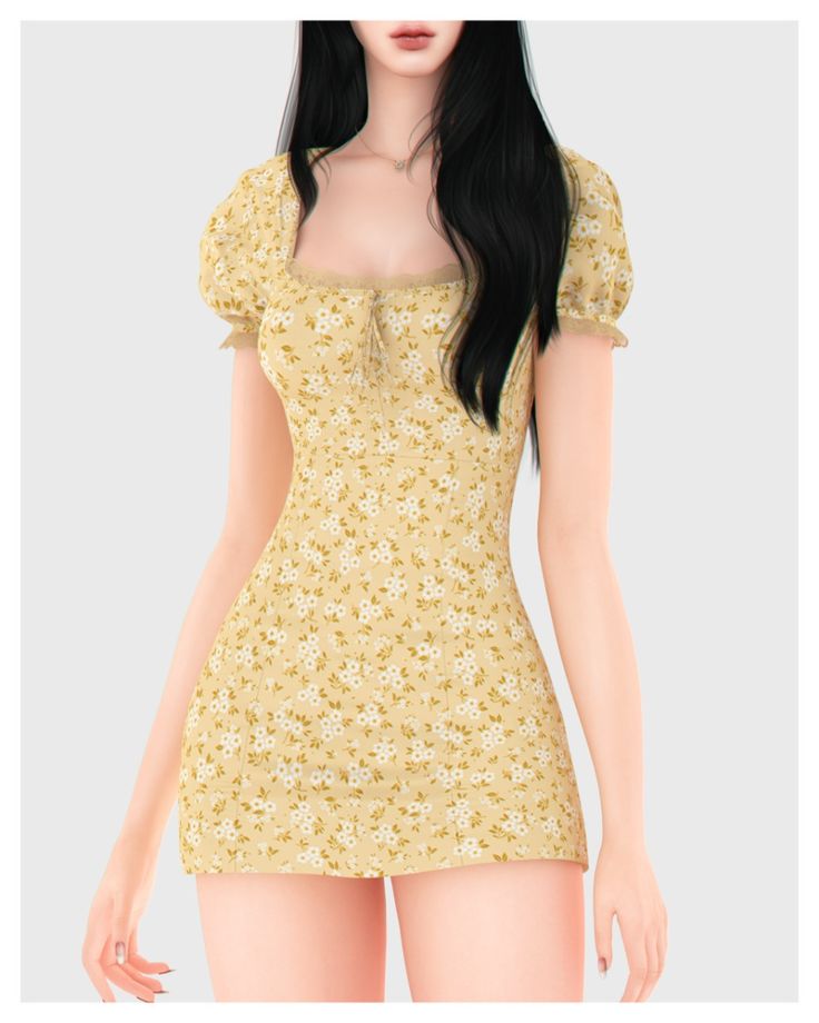 27 Best Sims 4 Dress CC Maxis Match (Date Night Dress, Mini Dress, and ...