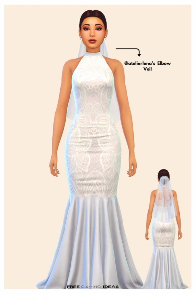 21+ Aesthetic Sims 4 Wedding Veil CC (Updated!)