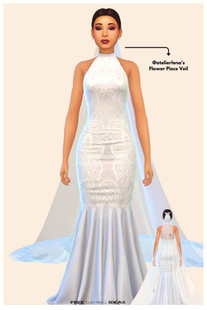 21+ Aesthetic Sims 4 Wedding Veil CC (Updated!)