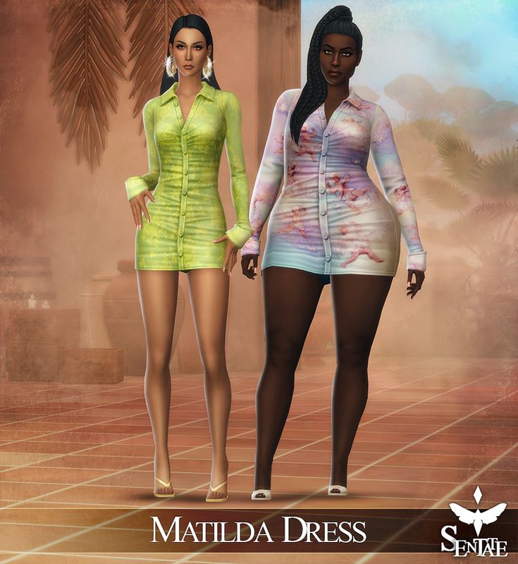 27 Best Sims 4 Dress CC Maxis Match (Date Night Dress, Mini Dress, and ...