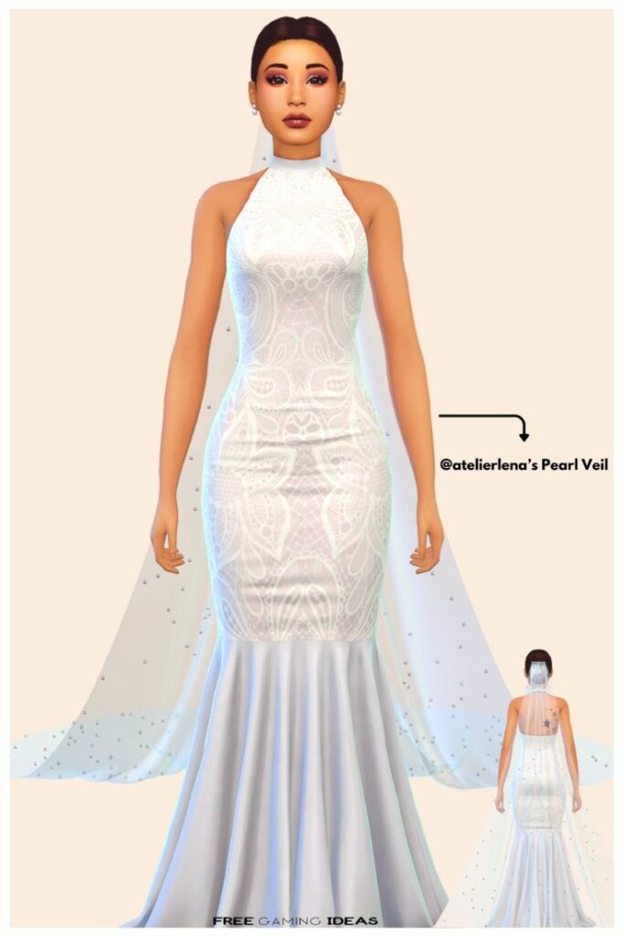 21+ Aesthetic Sims 4 Wedding Veil CC (Updated!)