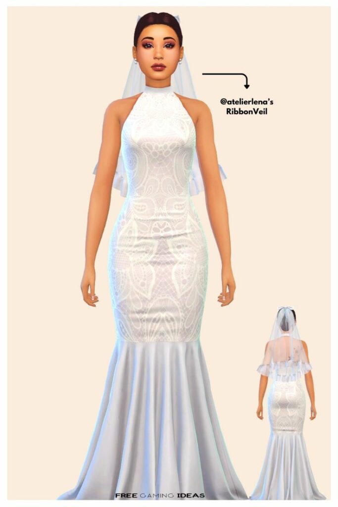 21+ Aesthetic Sims 4 Wedding Veil CC (Updated!)