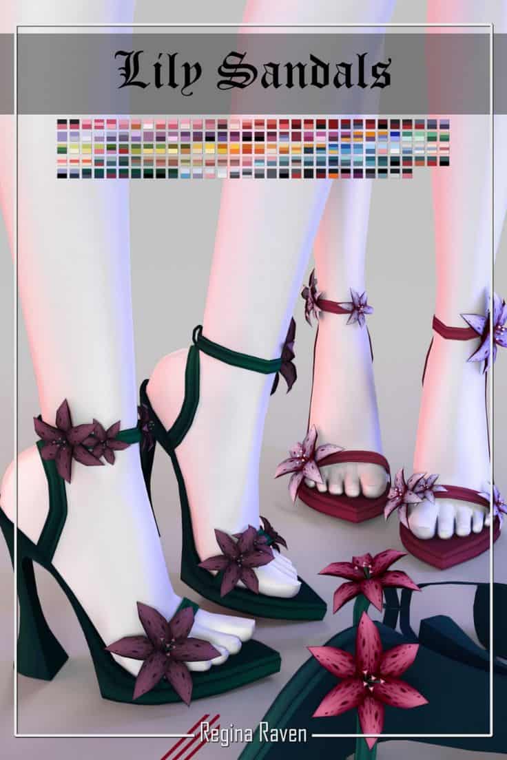 39+ Stunning Sims 4 Heels CC for the Perfect Date Night (Sims 4 CC Shoes)