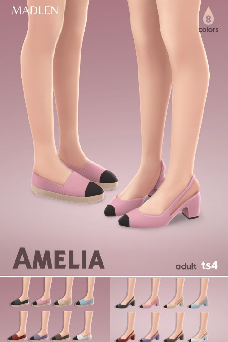 39+ Stunning Sims 4 Heels CC for the Perfect Date Night (Sims 4 CC Shoes)