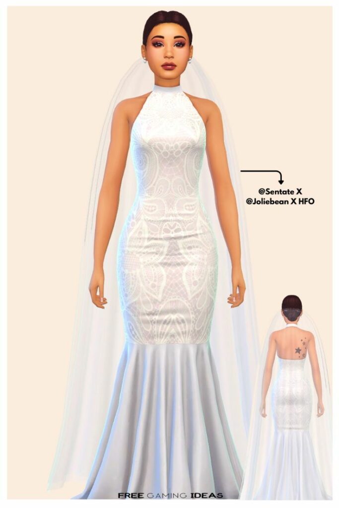 21+ Aesthetic Sims 4 Wedding Veil CC (Updated!)