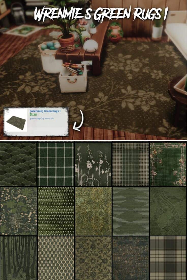 29+ Sims 4 Rugs CC and Carpets CC for Perfect Home Decor
