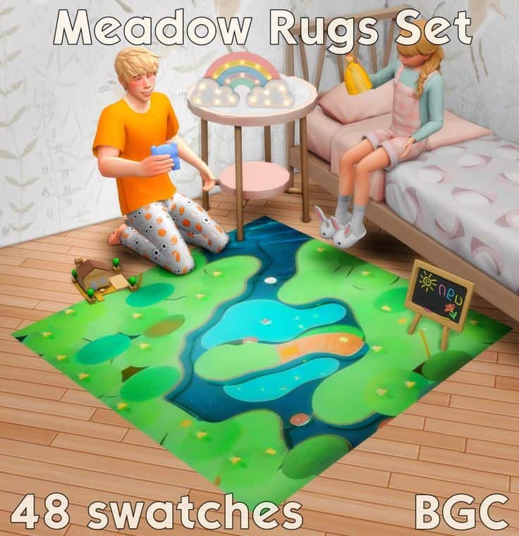 29+ Sims 4 Rugs CC and Carpets CC for Perfect Home Decor