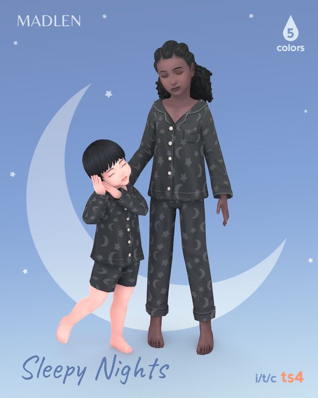 29+ Cozy Sims 4 Sleepwear CC (Pajamas CC, Nightgown CC, and More)