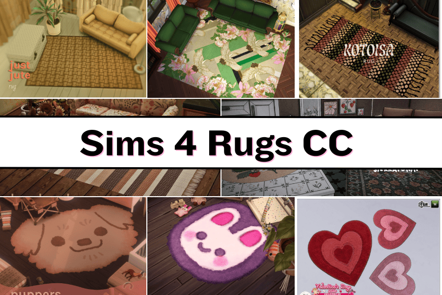 29+ Sims 4 Rugs CC and Carpets CC for Perfect Home Decor