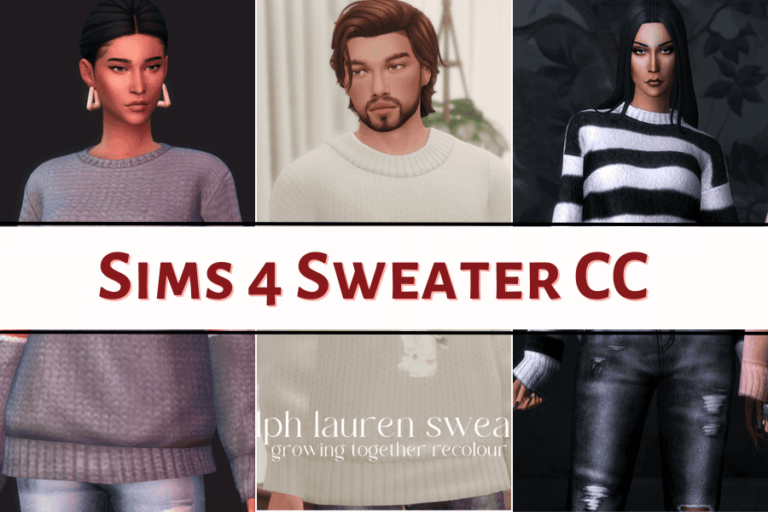 29+ Cozy Sims 4 Sleepwear CC (Pajamas CC, Nightgown CC, and More)