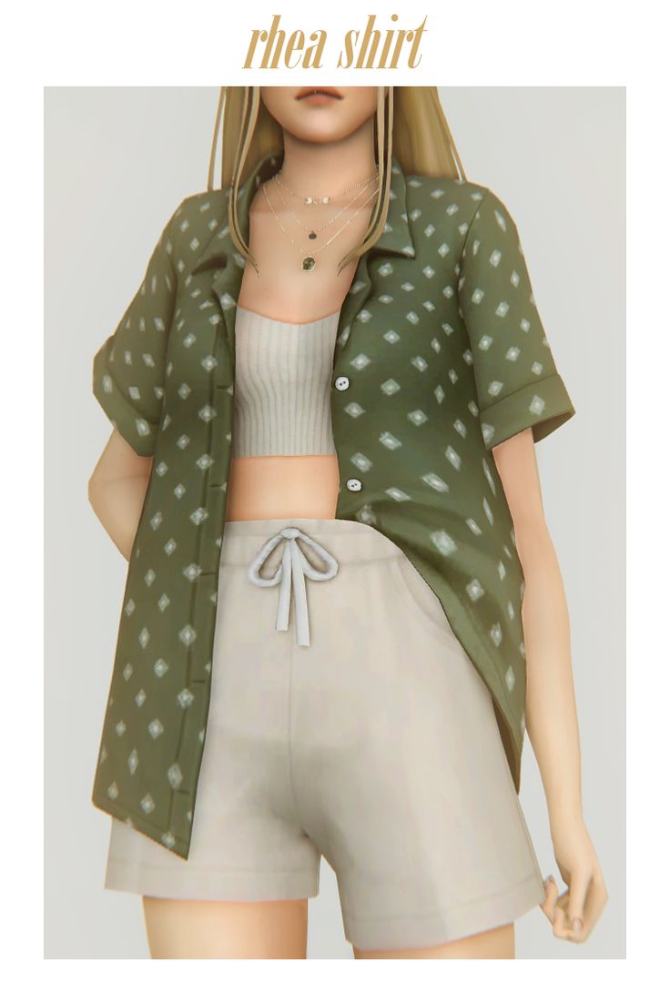 31+ Essential Sims 4 Shirts You Need for Male and Female Sims