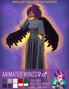 21+ Sims 4 Wings CC and Mods: Angel, Fairy, Demon, and Fantasy Styles