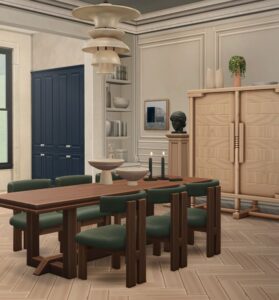 23+ Best Sims 4 Dining Room CC: Dining Tables, Chairs, Decor & More!