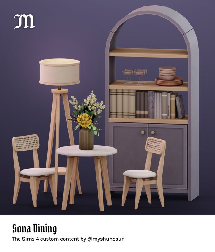 23+ Best Sims 4 Dining Room CC: Dining Tables, Chairs, Decor & More!