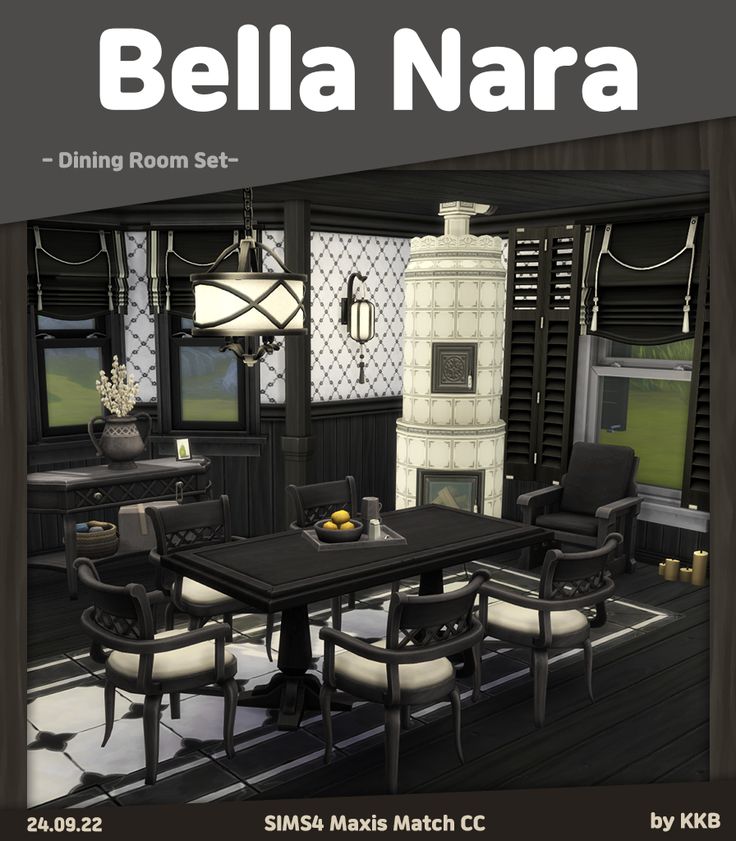 23+ Best Sims 4 Dining Room CC: Dining Tables, Chairs, Decor & More!