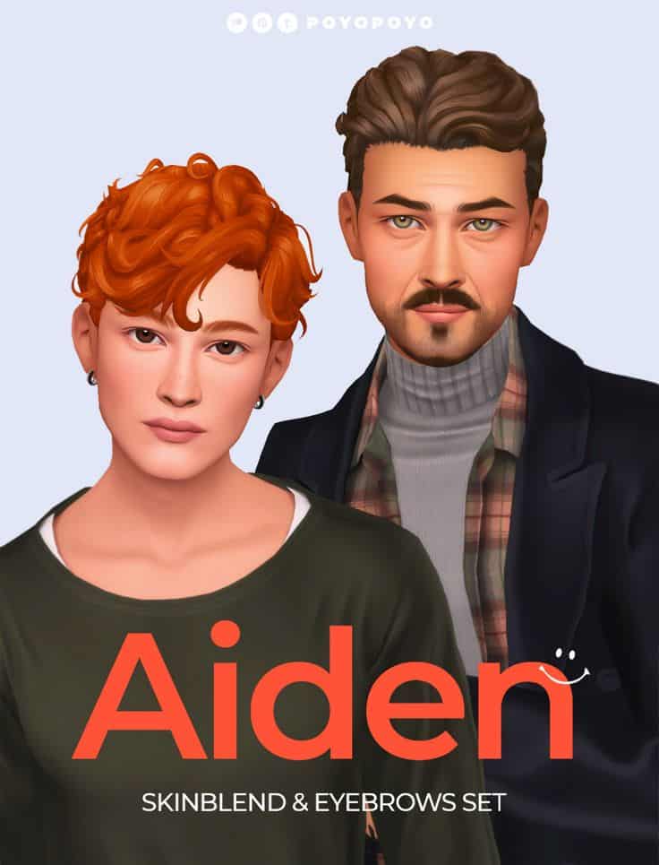 Stunning Sims 4 Skinblend CC for Flawless Male & Female Sims