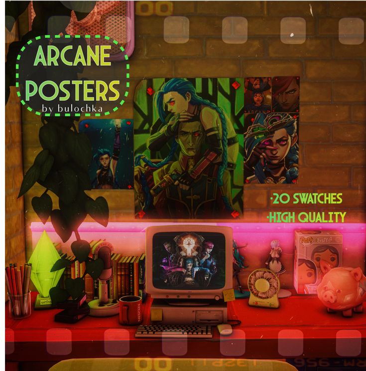 Best Sims 4 Posters CC: Anime, Bands, Movies & More to Level Up Your Walls