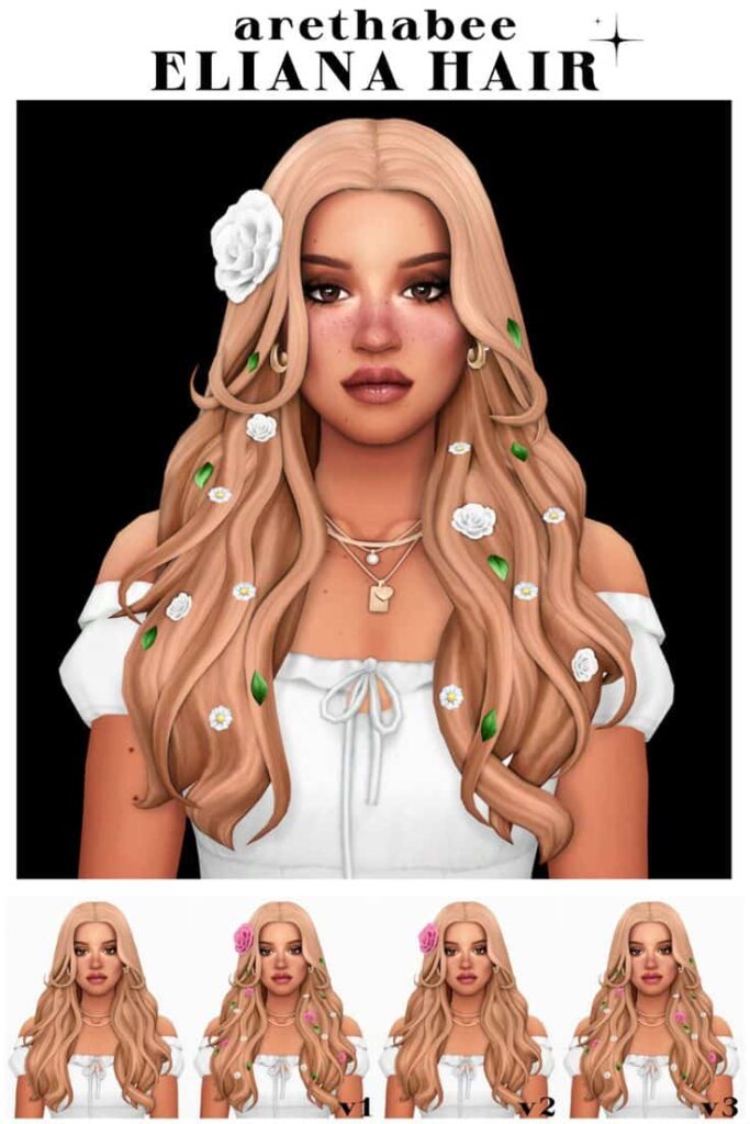 Stunning Sims 4 Long Hair CC for Male and Female Sims (Maxis Match)