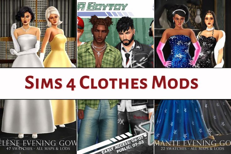 The Best Sims 4 Clothes Mods for Male and Female Sims (Updated 2025!)