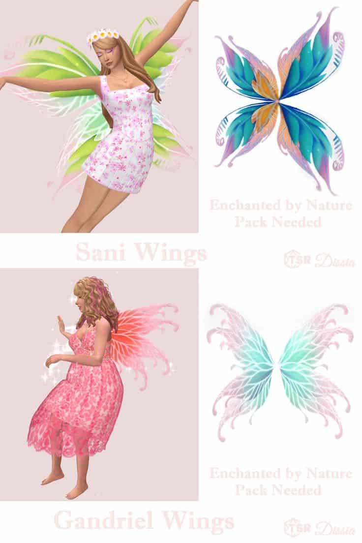 Sims 4 Fairy CC: Wings, Dresses, Hairstyles, Accessories & More for ...