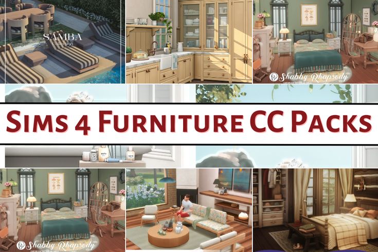 Sims 4 Furniture CC Packs Maxis Match Lovers Can’t Miss (Updated!)