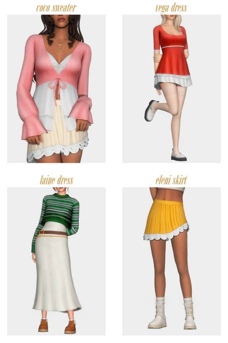 Best Sims 4 CC Clothes Maxis Match for Male and Female Sims