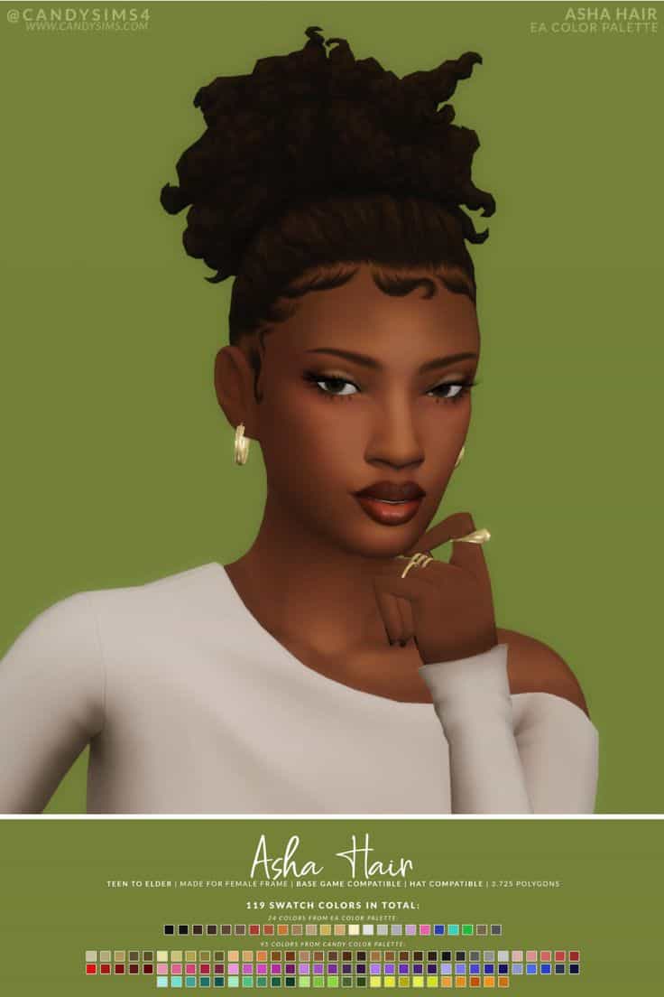 Sims 4 CC Hair Maxis Match: Curly, Short, Long, Male & More