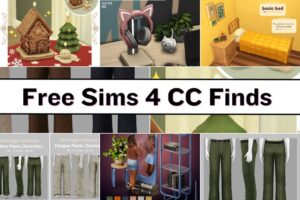 Free Sims 4 Custom Content Downloads (Updated!)