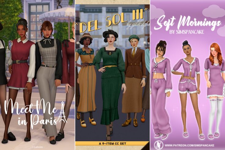 Sims 4 CC Clothes for Female and Male Sims (Updated 2026!)