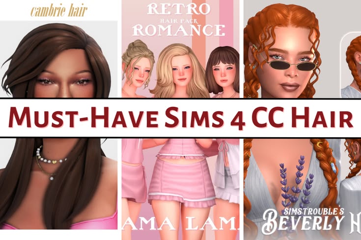 Must-Have Sims 4 CC Hair (Latest Hairstyles I’m Obsessed With)